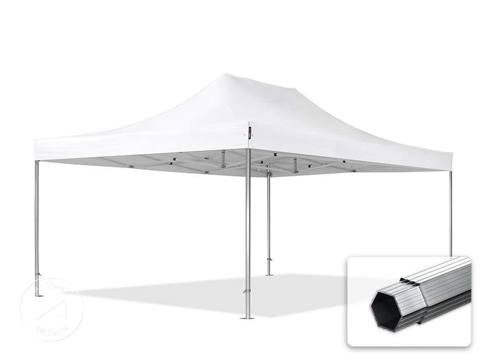 Aluminium pop up gazebo 4x6, waterproof (578684) | Alltents