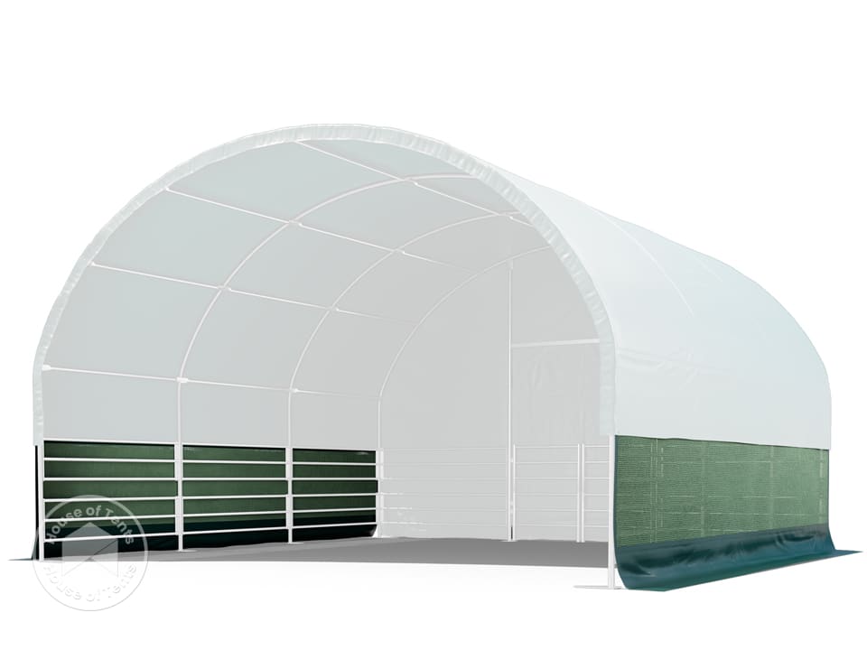 Windbreak nets for the Professional field shelter 6x6 m - houseoftents ...