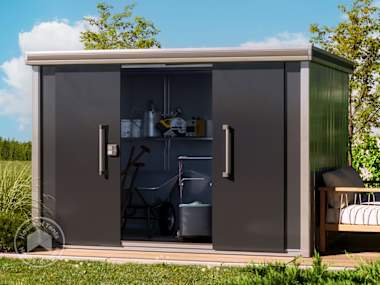 Buy robust metal garden sheds | House of Tents