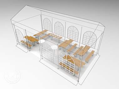 Guide to marquee sizes & capacity | House of Tents