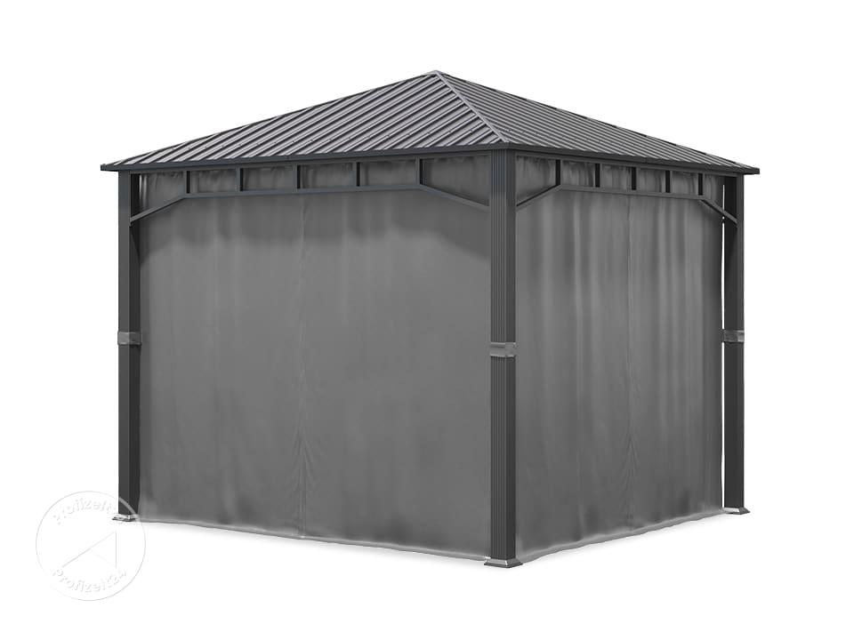 Seitenteile (4-teiliges Set) für Gartenpavillon Sunset Superior, 3x3 m ...