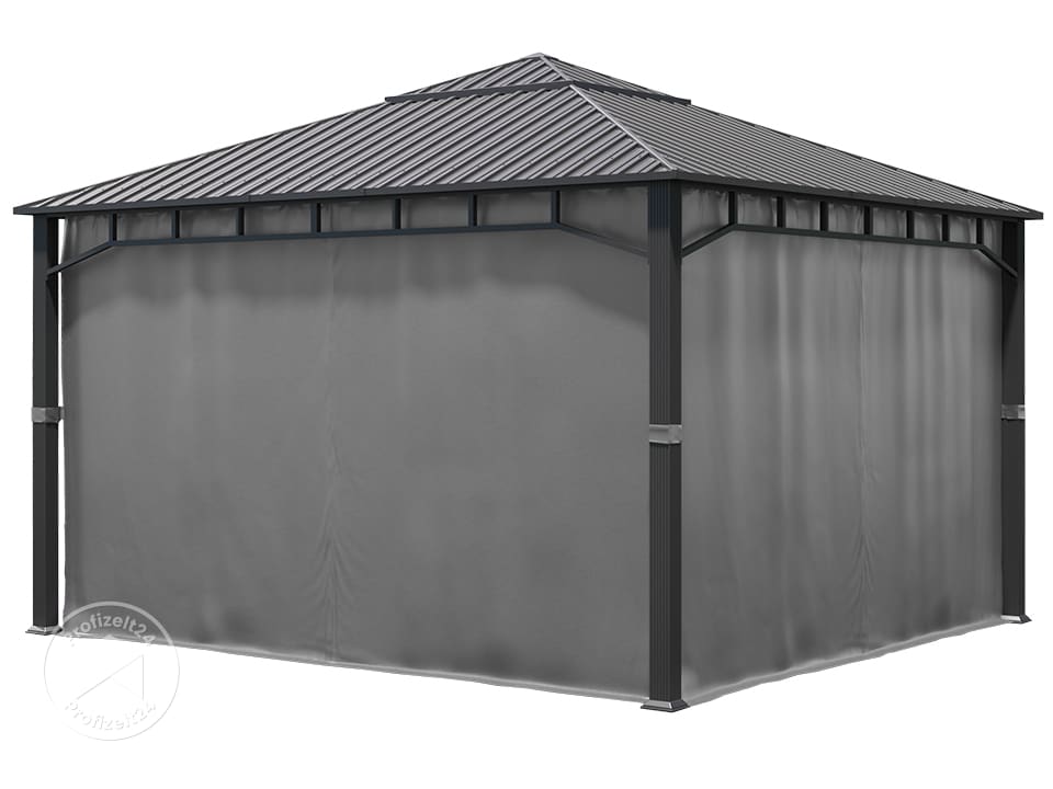Seitenteile (4-teiliges Set) für Gartenpavillon Sunset Superior, 4x4 m ...