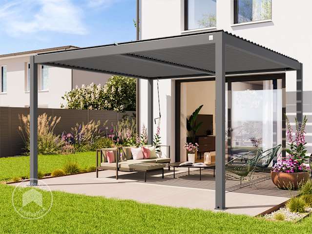 Pergola Lamellendach 4x4