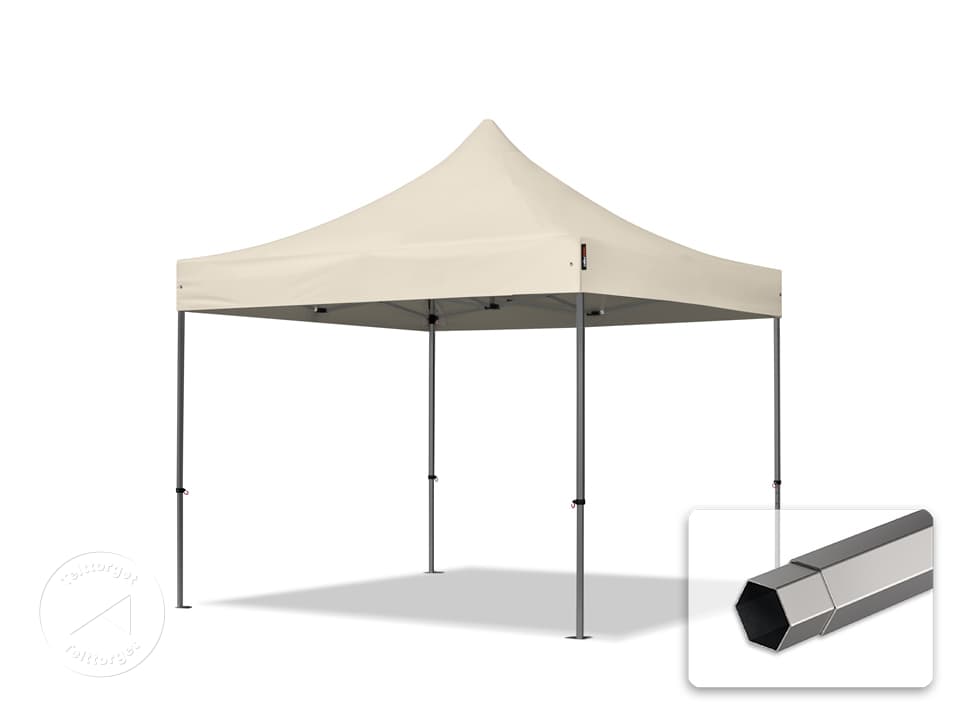 Pop up partytelt i Stål 3x3m, vanntett (600011)